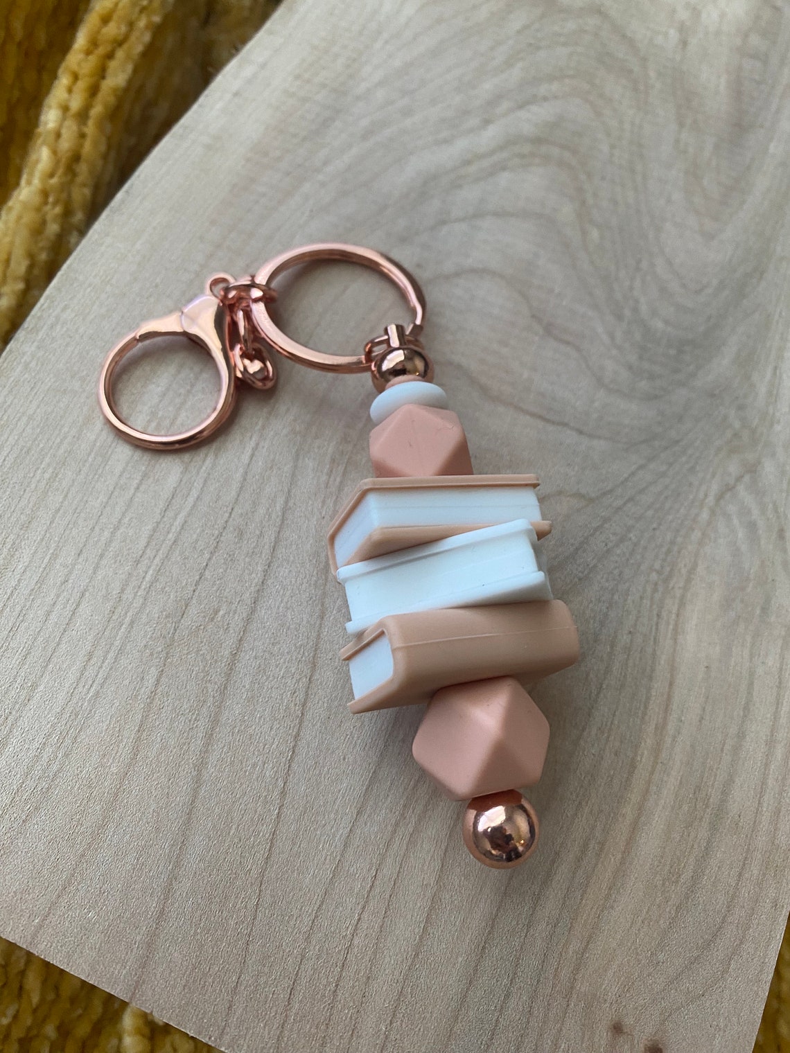 Book Keychain - Etsy