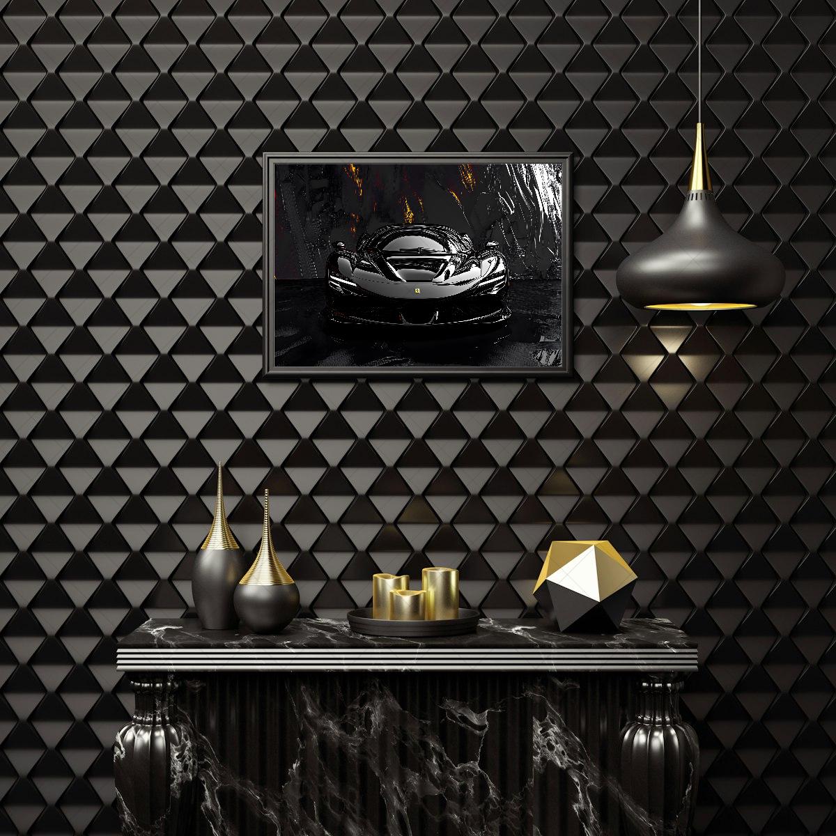 Ferrari SF90 Digital Print - Etsy