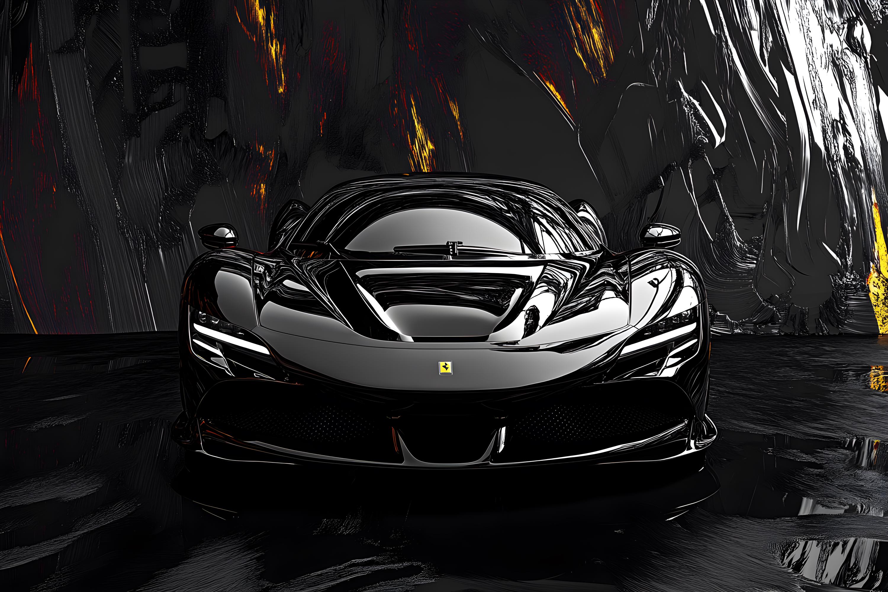 Ferrari SF90 Digital Print - Etsy