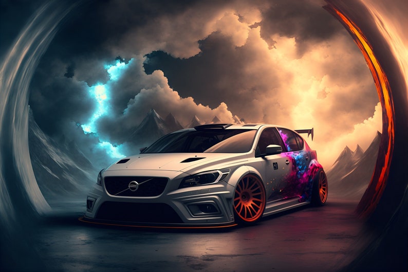 Volvo C30 Concept - Digital Print - Etsy