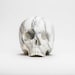 Marble Sculpture the Human Skull Exclusive Decorative White Arabescato ...