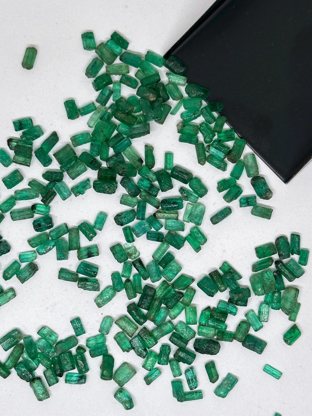 AAA Mini Emerald Rough | Zambian Emerald | Emerald Pencil | 100% ...
