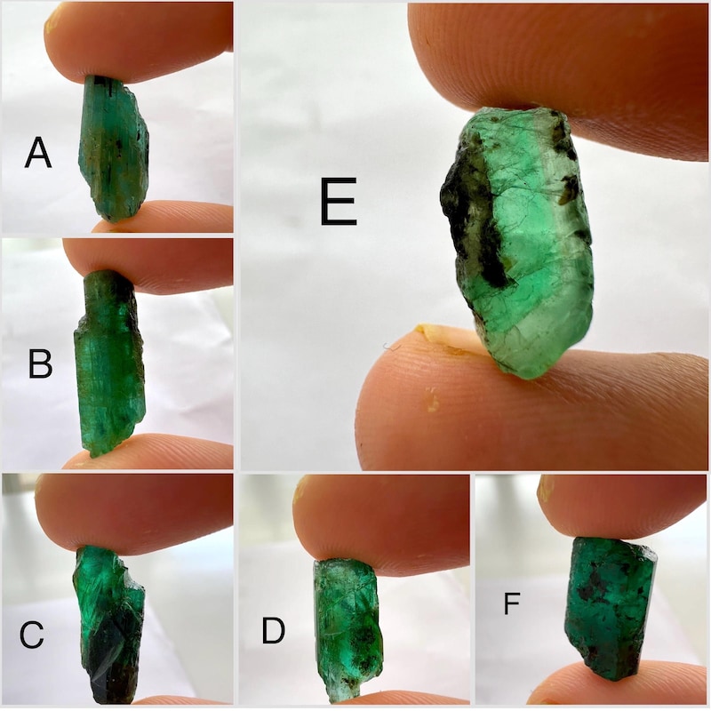 Raw Emerald Stone - Etsy