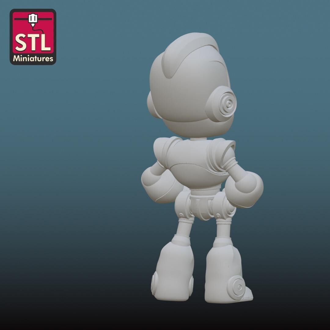 The Iron Giant - STL File for 3D Printing - Giant Robot in Chibi Style ...