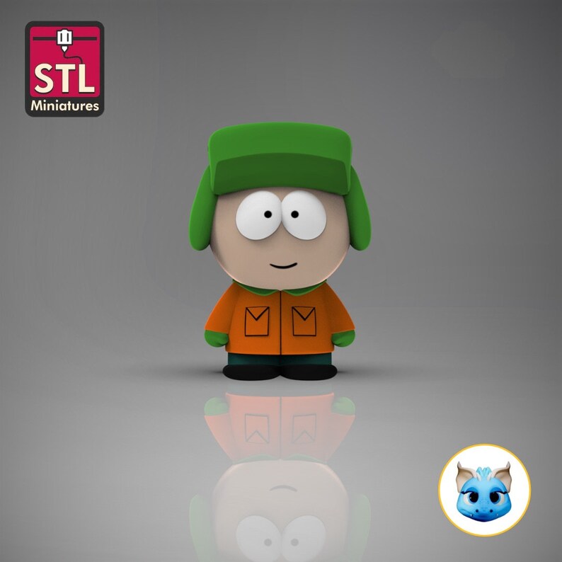 Chibi Cartoon, Tv Series, Printable 3D STL Files: Bring Home Stan, Kyle ...