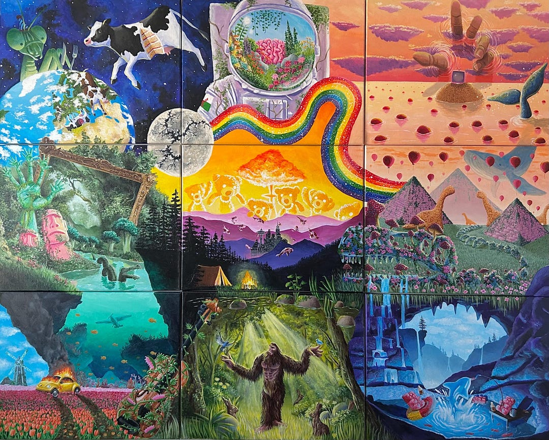 9 Horizons Paper Print 8.5x11 - Etsy