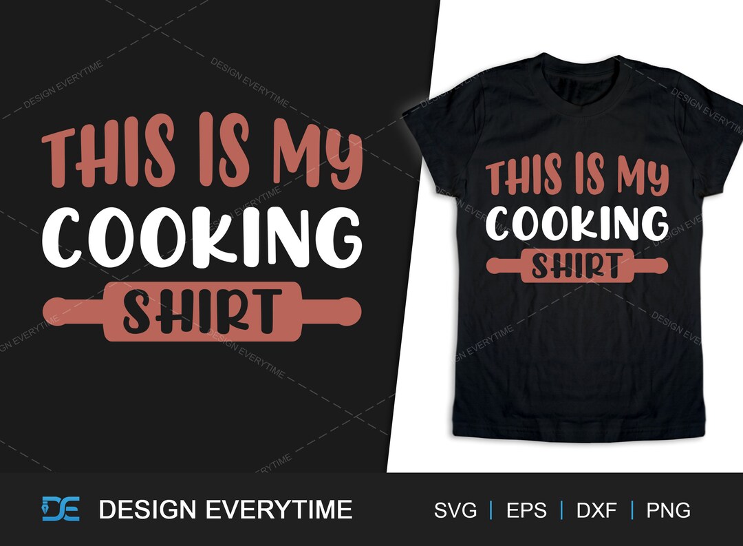 This is My Cooking Shirt T Shirt Design, Cooking Typography Svg, Master ...