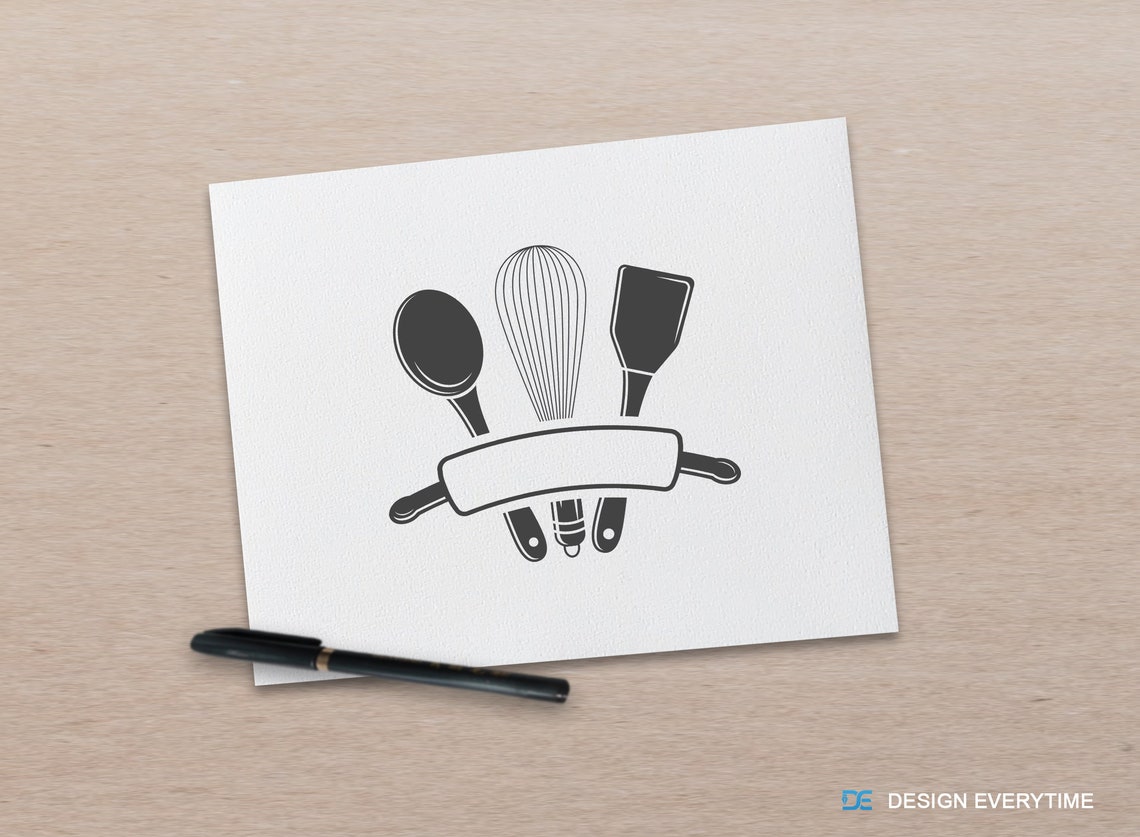 Restaurant Equipment, Cooking Equipment SVG, Spoon SVG, Cooking Spoon ...