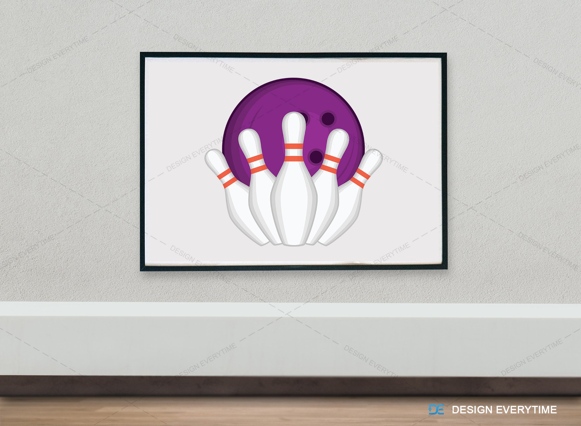 Bowling Clipart SVG Bundle, Bowling Vector Bundle, Bowling Illustration ...