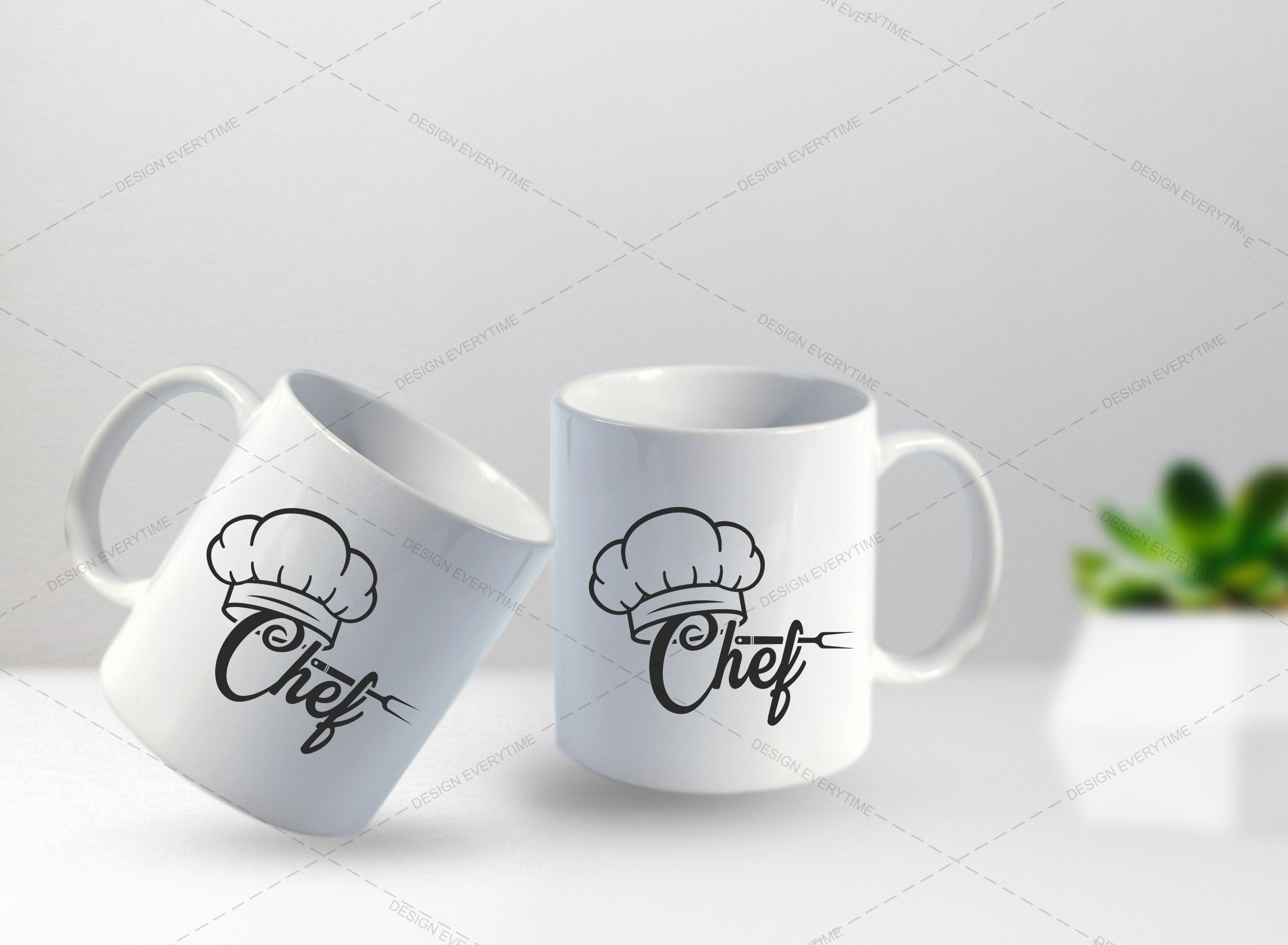 Chef Typography SVG Chef Vector Chef Craft T Shirt Design - Etsy