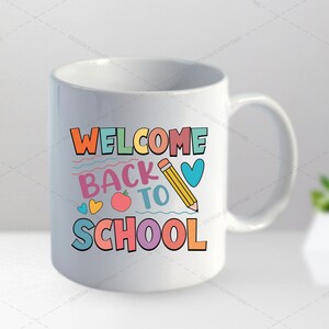 Welcome Back to School Typography SVG Bundle, Groovy Back to School ...