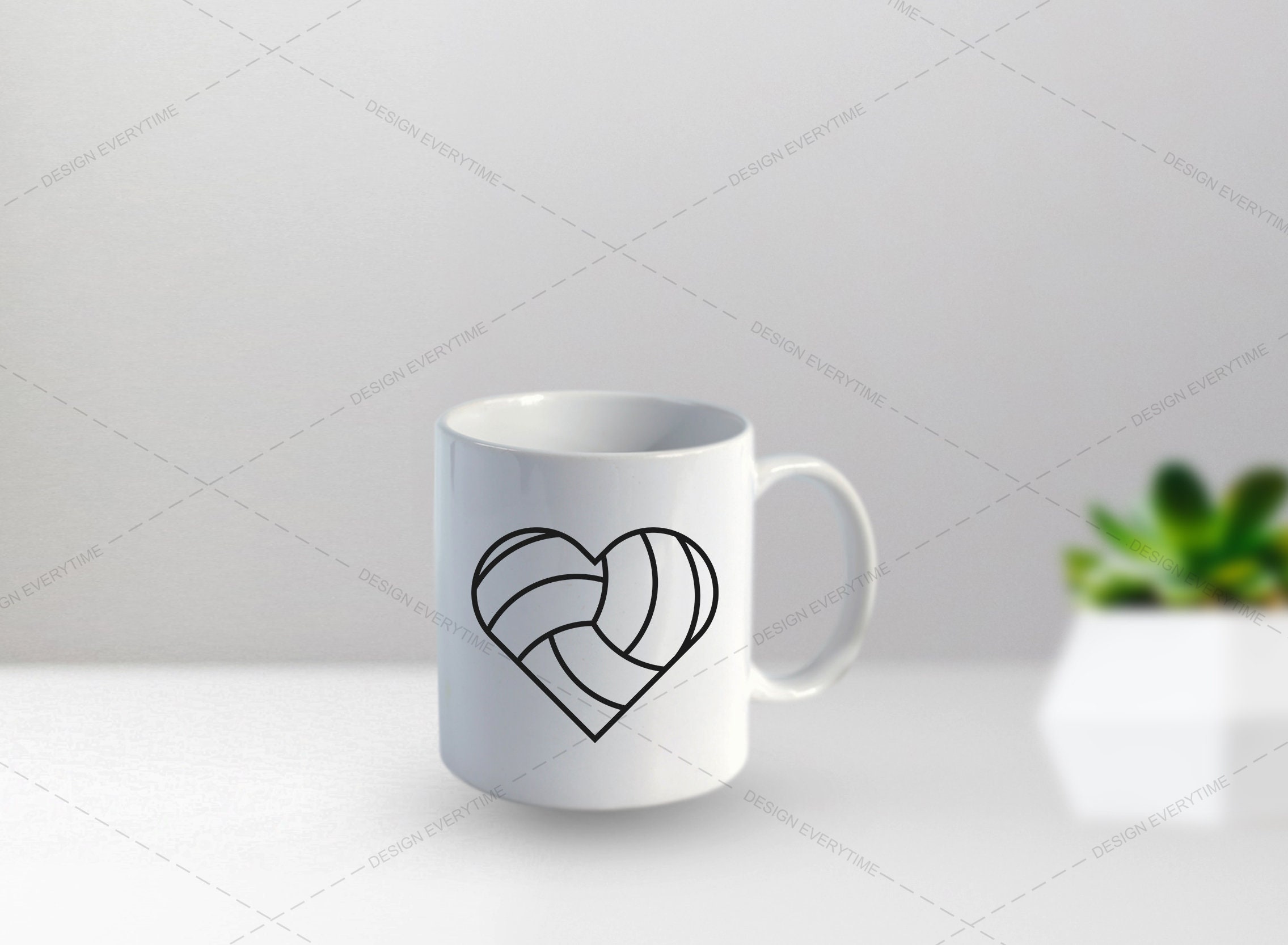 Volleyball Line Art Bundle SVG Sports Vector Volleyball - Etsy