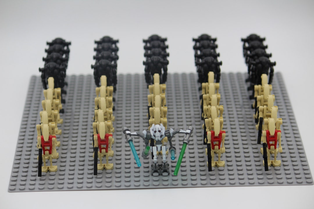 Star Army Clone Wars General Grievous & Battle Droids - Etsy