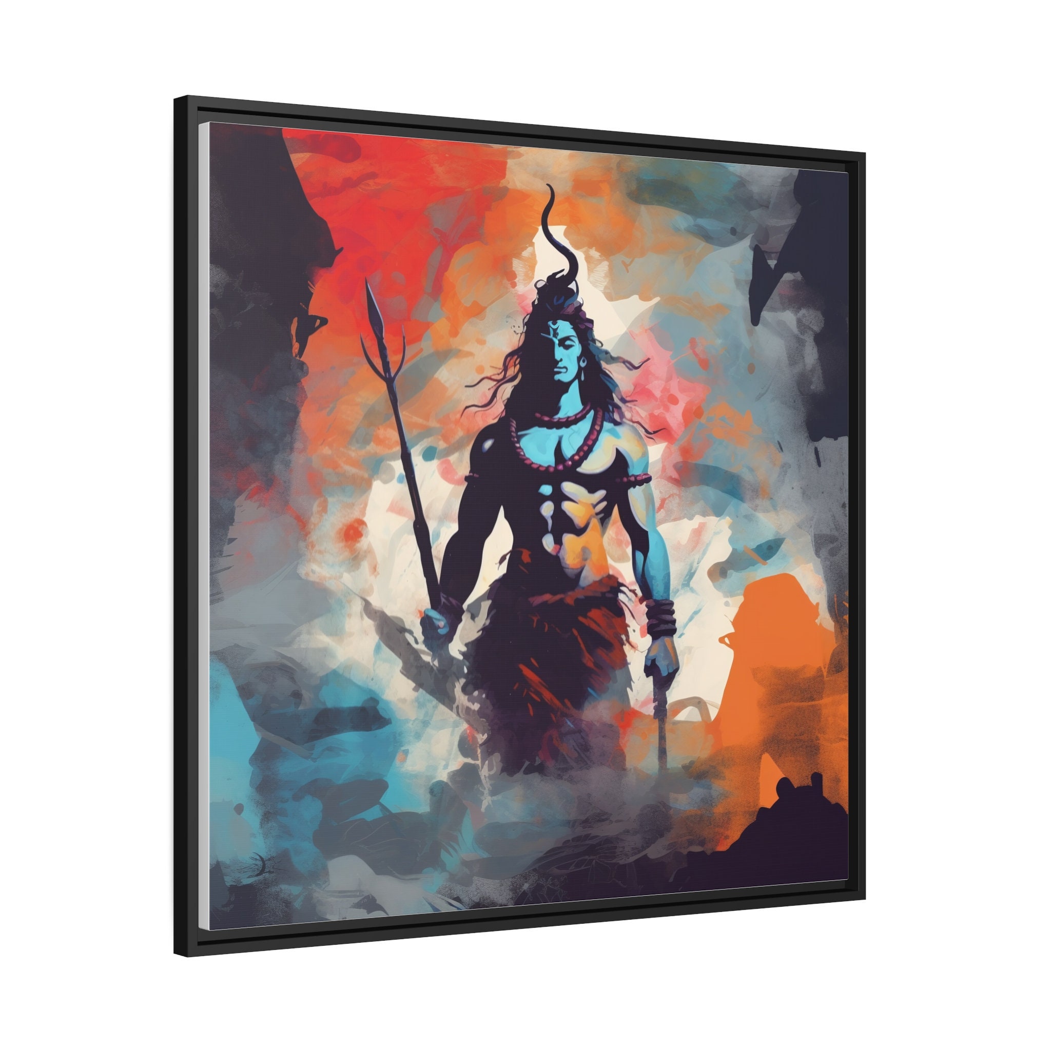Lord Shiva Meditating Shiva Housewarming Gift, Shiva Poster, Shiva Wall ...