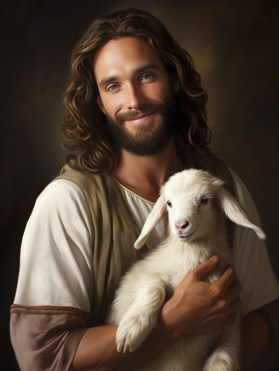 Jesus Christ Smiling, Wall Art, Printable,painting,gift,jesus Christ ...