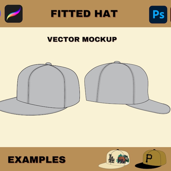 Fitted Hat Tech Pack - Etsy