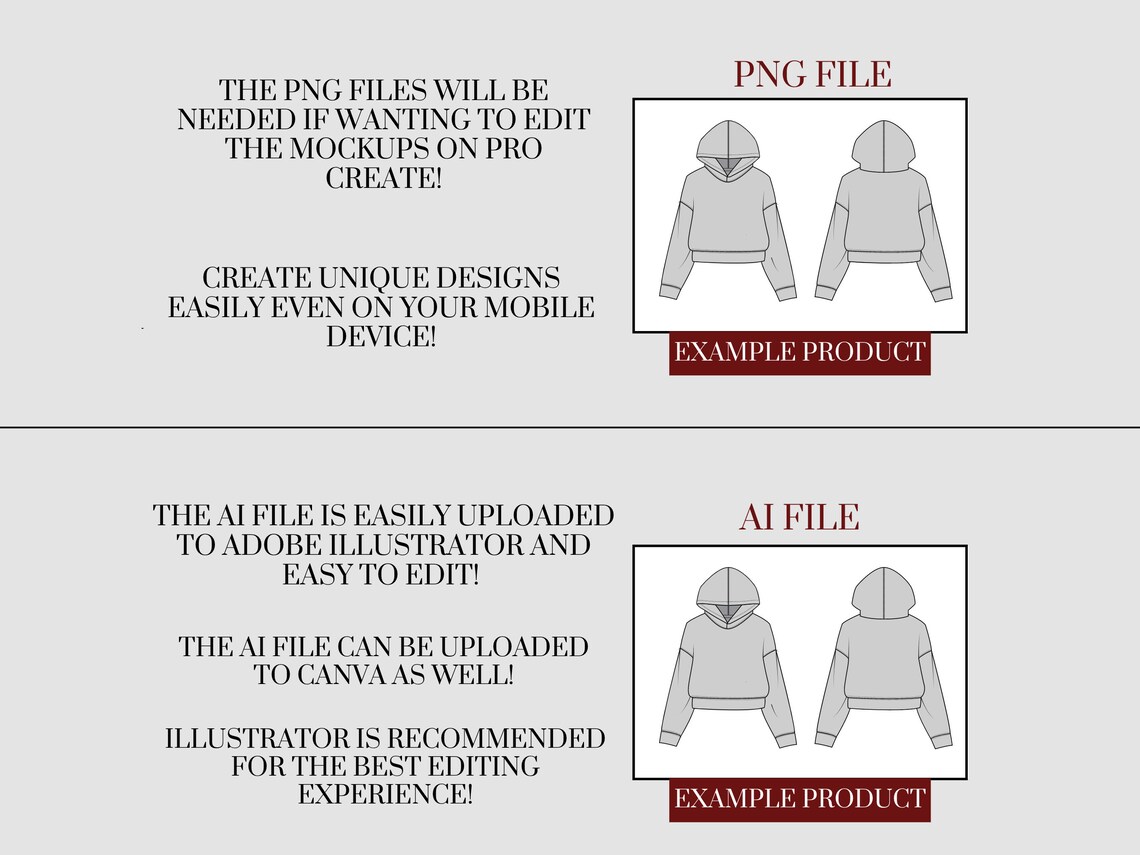 Quarter Zip Clothing Tech Pack Mockup Template, Vector Adobe ...