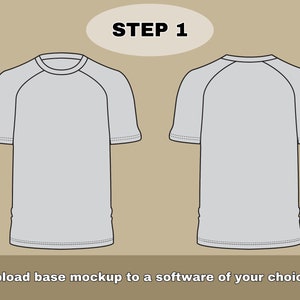 Compression T-shirt Streetwear Mockup Techpack, Athletic Shirt Adobe ...