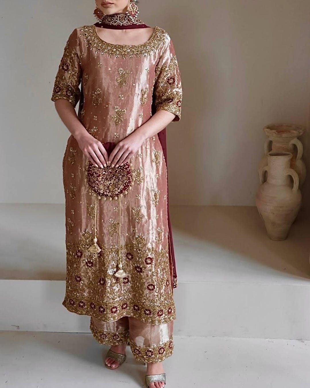 Sharara Golden Rose - Etsy