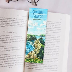 Channel Islands National Park Printable Bookmark, Watercolor Bookmarks ...