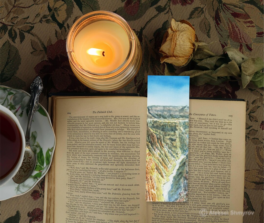 Grand Canyon National Park Printable Bookmark, Watercolor Bookmarks ...