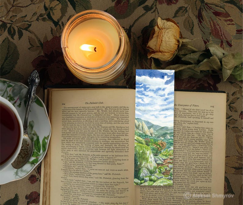 Pinnacles National Park Printable Bookmark, Watercolor Bookmarks ...