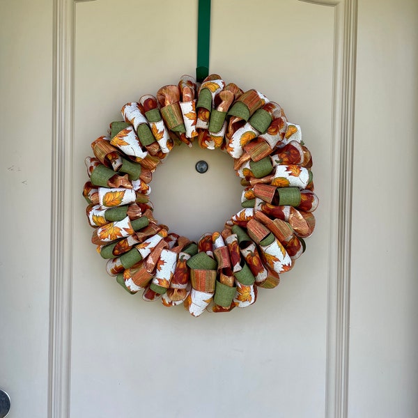 Ribbon Wreaths for Front Door - Etsy