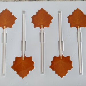 Leaf Maple Lollipop (10 for 12) - Etsy