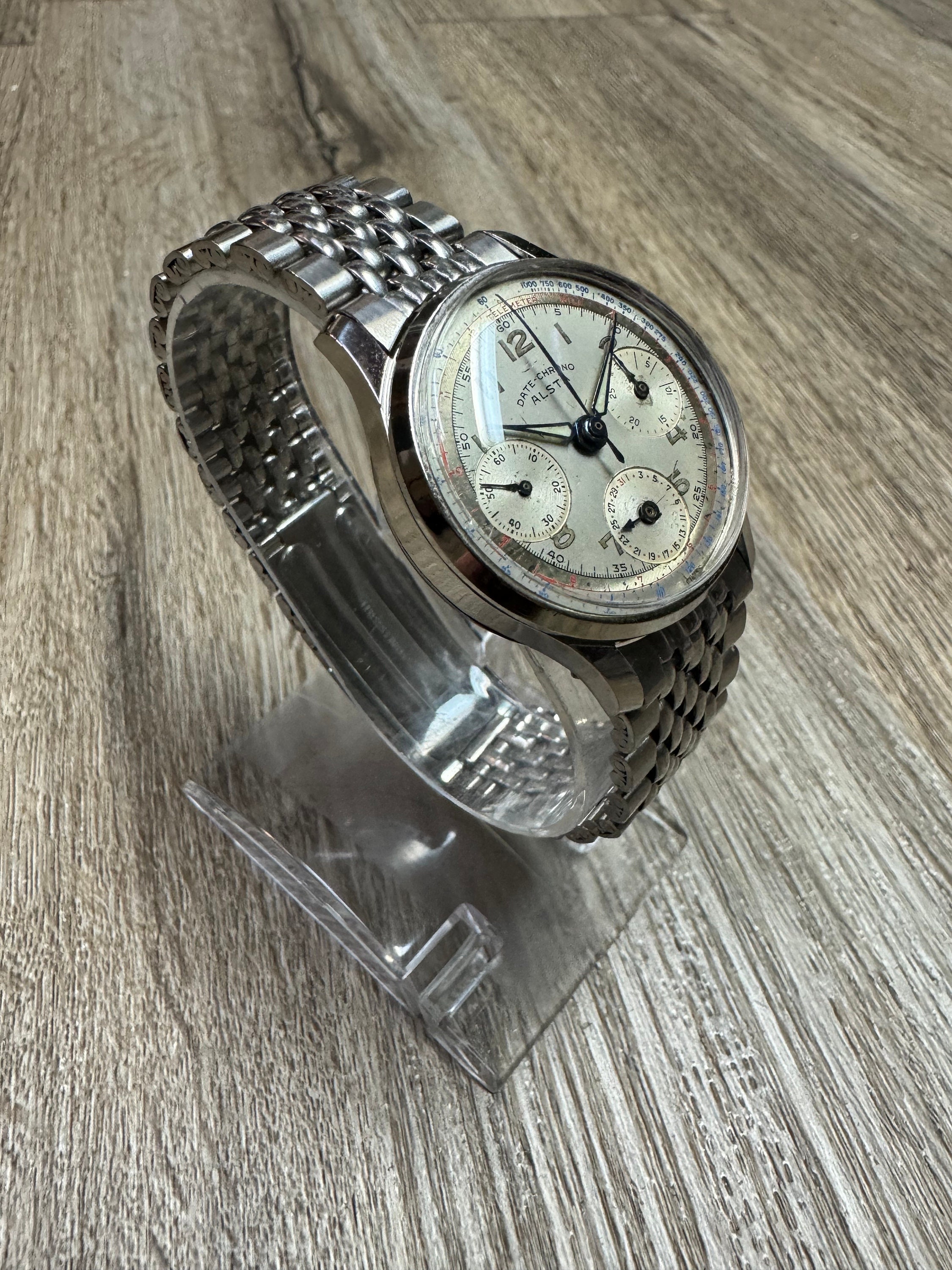 Vintage Alsta Date-chrono - Etsy
