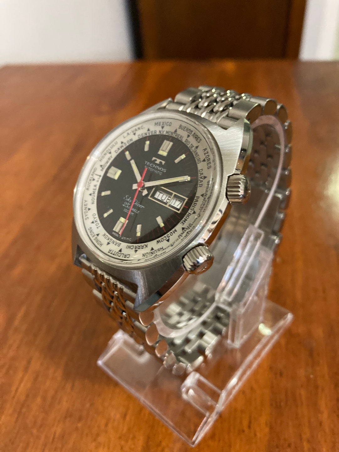 Vintage Technos Sky Diver Super Compressor - Etsy Canada