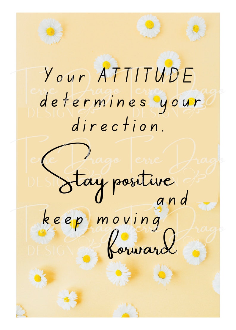 3 Piece Motivational Daisy Wall Art, Kids Room Decor, Affirmation for ...