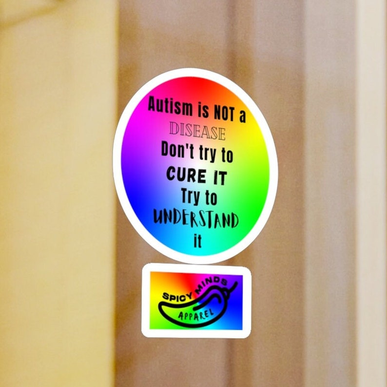 Understand Autism Sticker Neurodiversity Sticker Support - Etsy