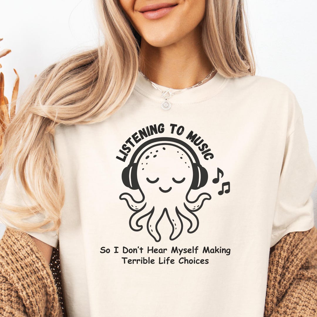 Funny Octopus PNG, Sarcastic Quote Sublimation Kawaii Animal Design ...