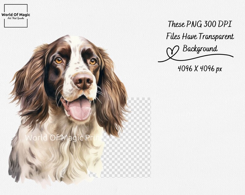 Dog Breeds Clipart Bundle 100 Types of Breeds Watercolor - Etsy