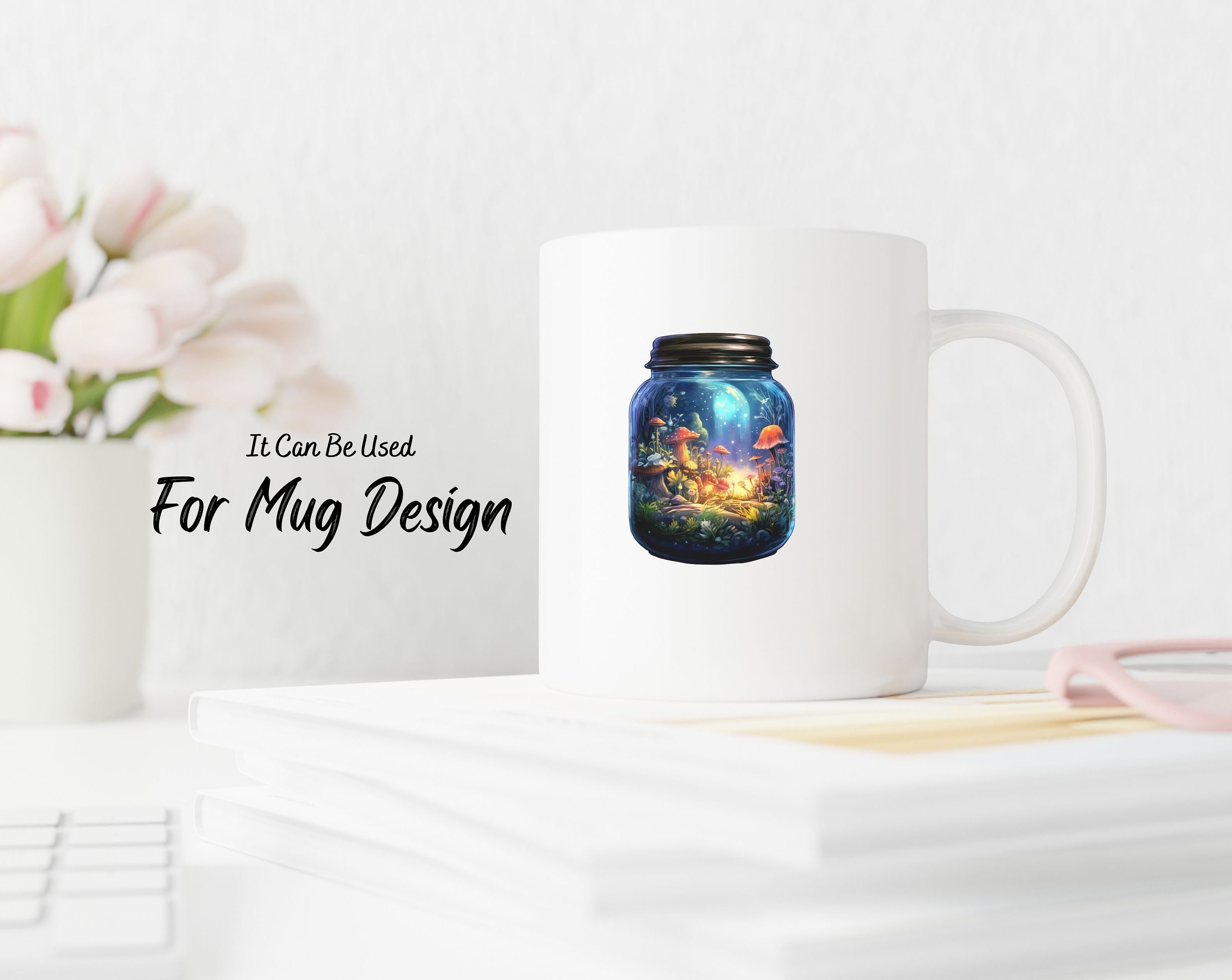 Magic Jar Clipart 40 PNG Watercolor Clip Art Magical Fantasy, Fairytale ...