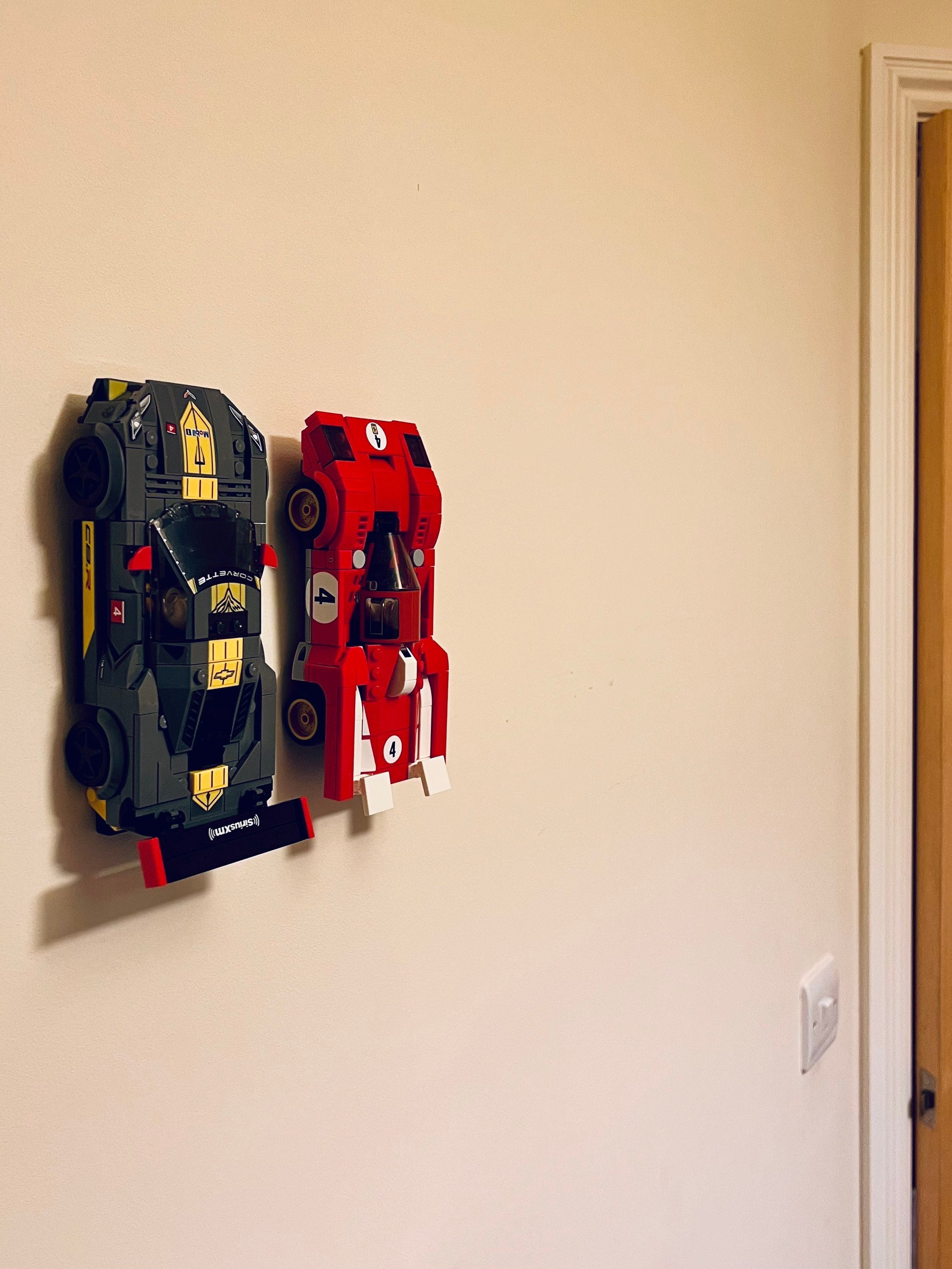 Wall Mount Display 2x4 Plate for LEGO® Speed Champions Models - Etsy