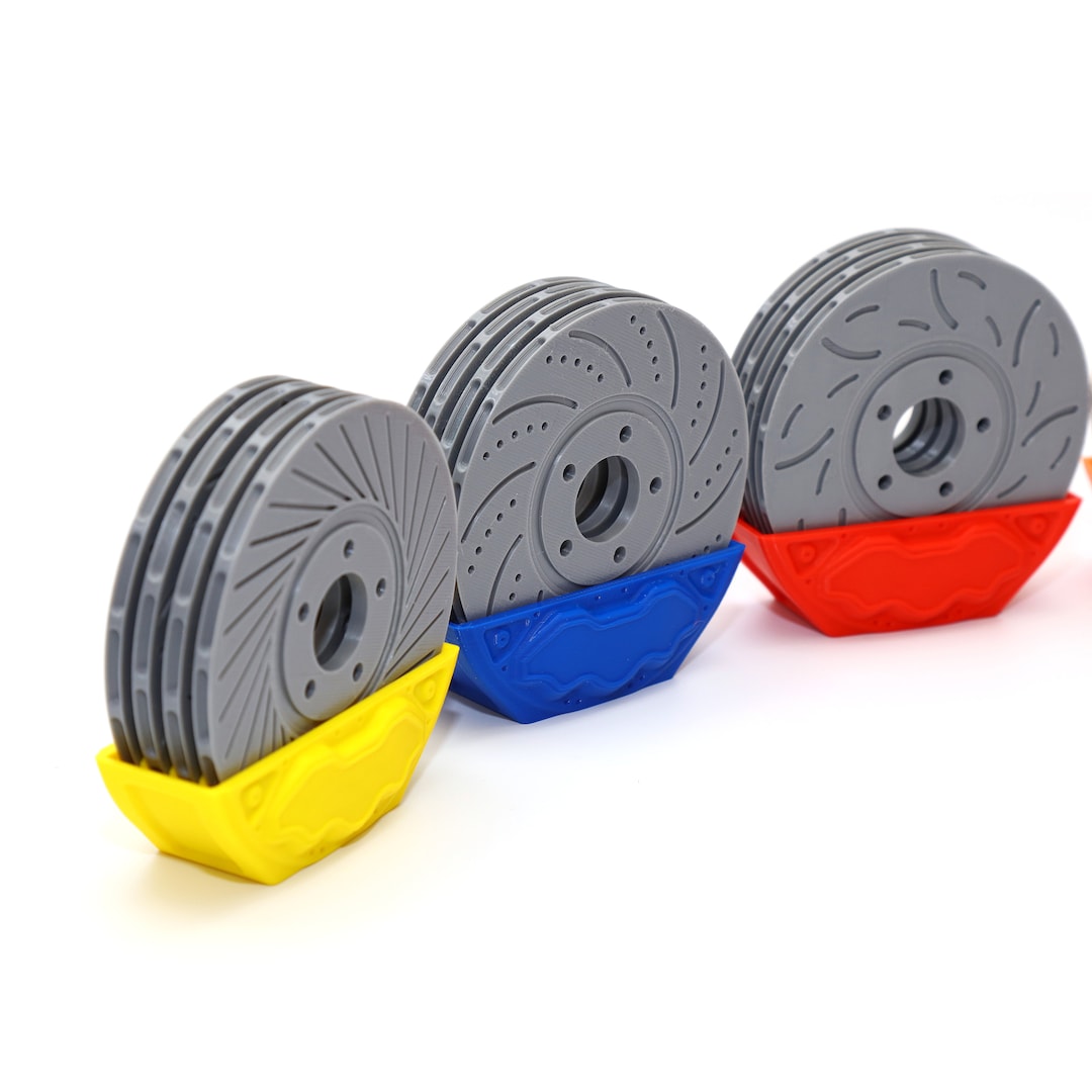 Brake Disc & Caliper Coaster Set - Etsy