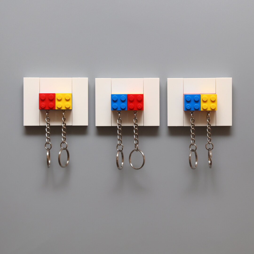 Brick Keyring Wall Mountable Mini Key Hanger Storage Holder Made From ...