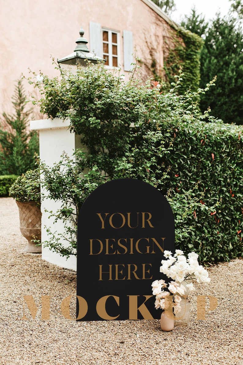 Sign Arch Mockup. Artwork Wedding Artist Frame Poster 131 - Etsy