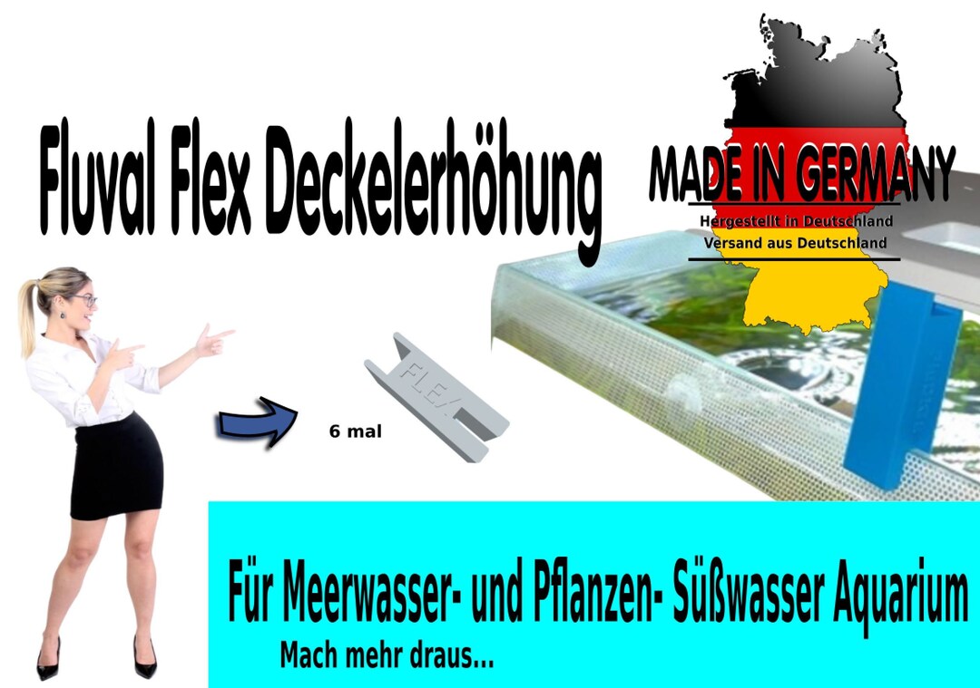 Lid Attachment Lid Extension for Fluval Flex Aquarium 34L & - Etsy