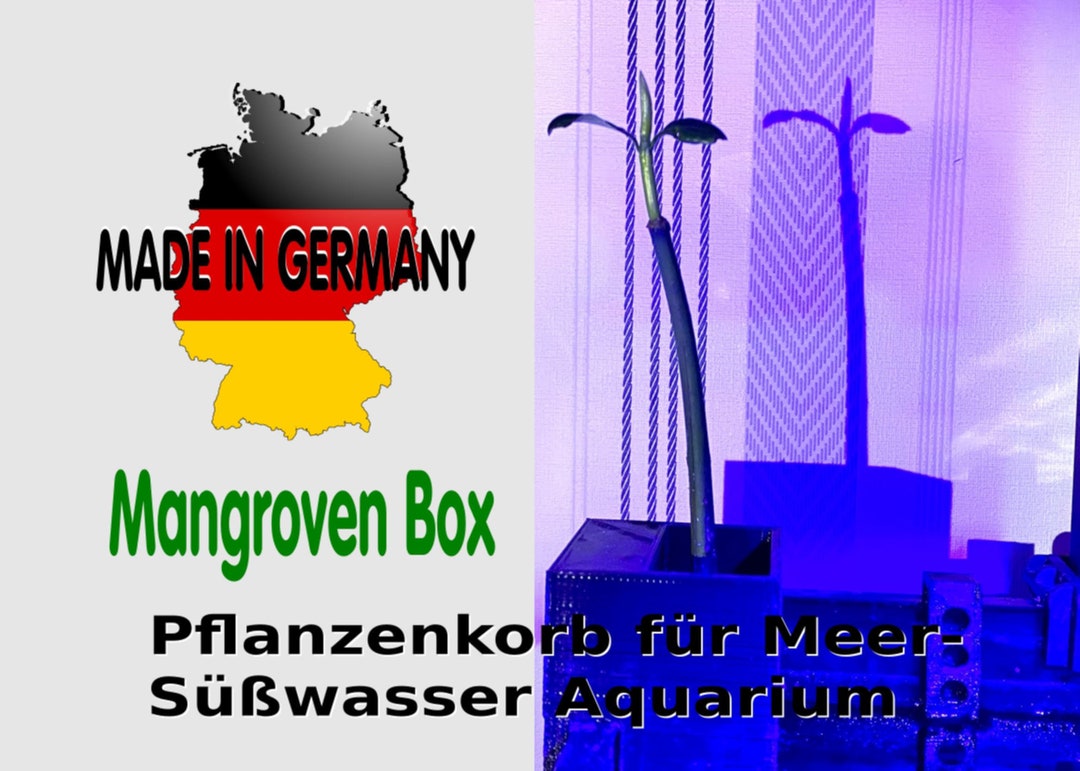 Plant Pot Also for the Technical Shaft Mangrove Holder Basket Aquarium ...