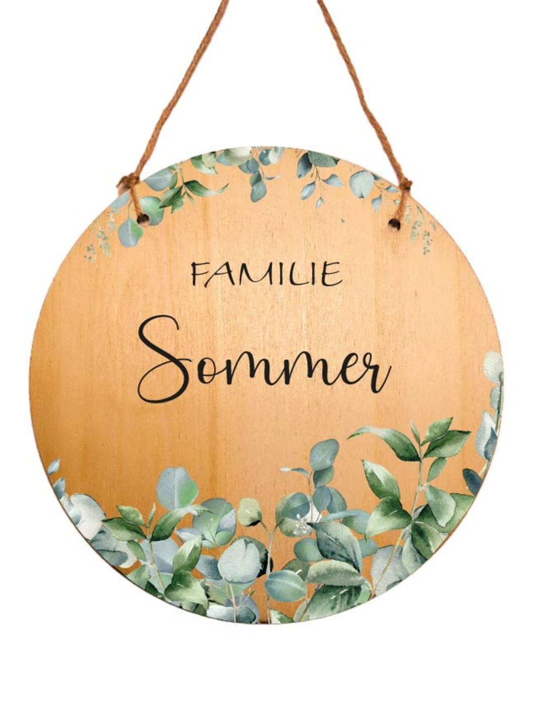 Personalized Door Sign, Family Sign, Wood, Door Wreath, Family, Front ...