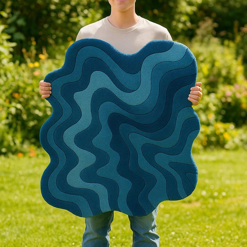 Wavy Rug - Etsy
