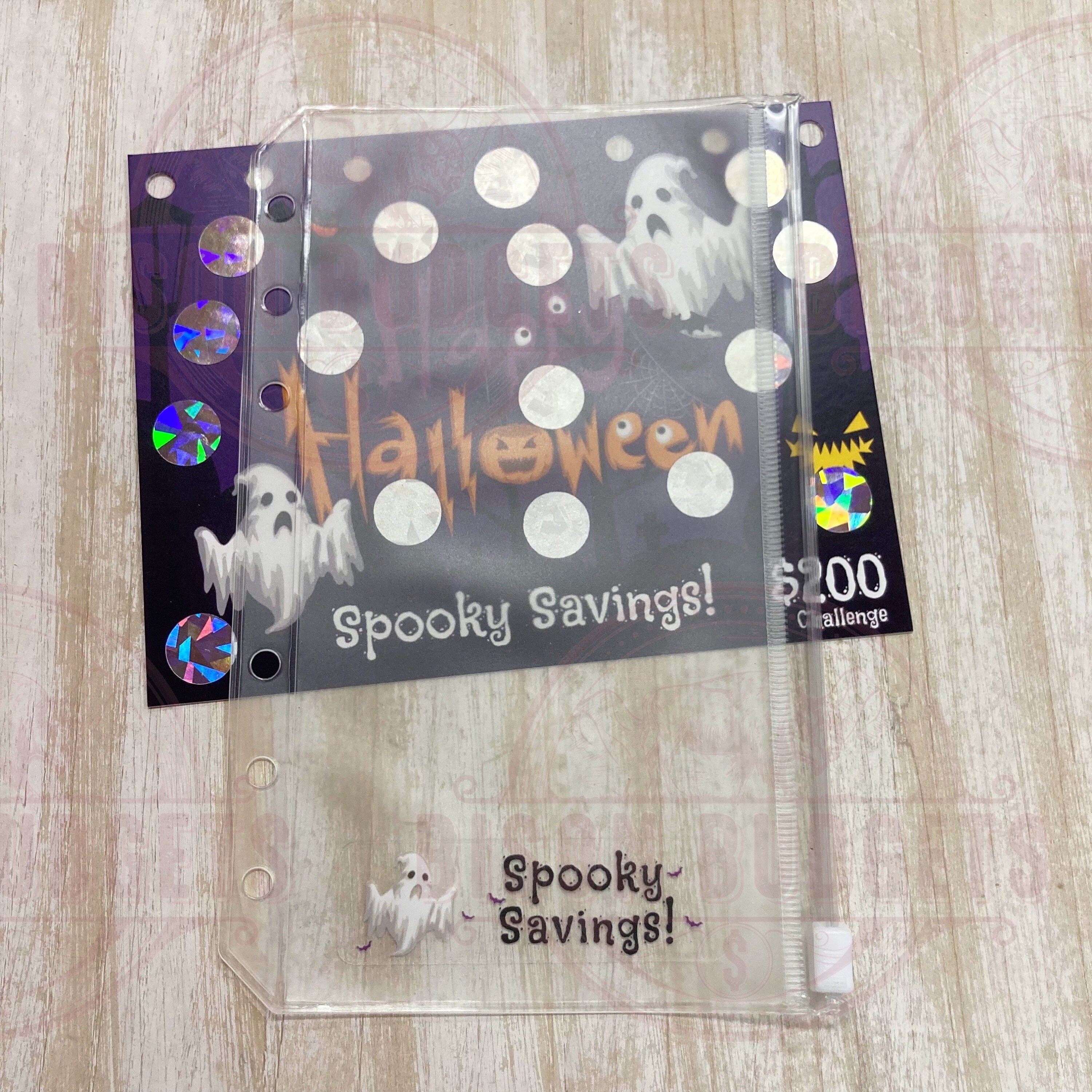Spooky Savings, Halloween Savings Challenge Scratch off Card, 200 A6 ...