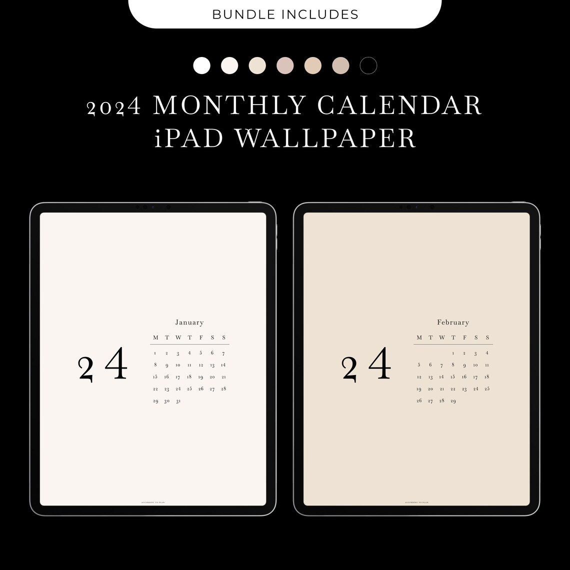 2024 Desktop Wallpaper Bundle, iPad & Phone Wallpaper Tech Pack, 2024 ...