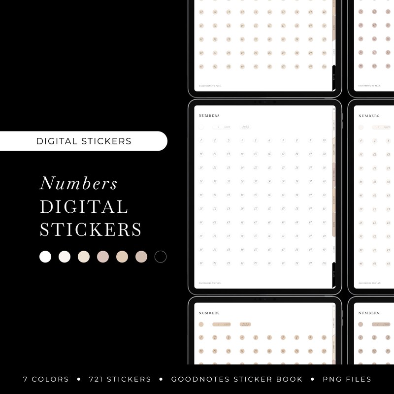 Goodnotes Stickers - Etsy