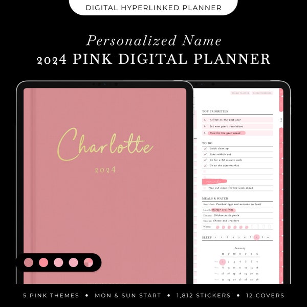 Custom Planner - Etsy