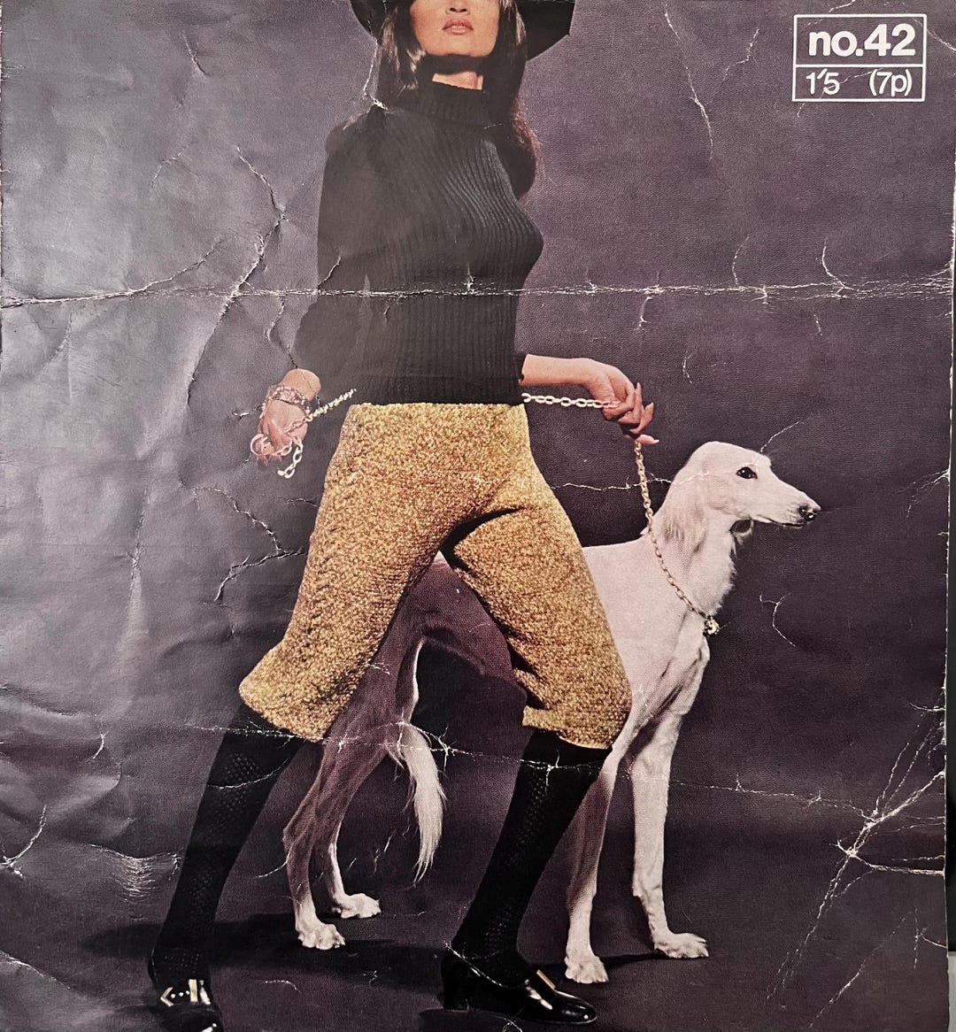 Vintage Ladies Knitting Pattern 1960's Knickerbocker Trouser Sweater ...