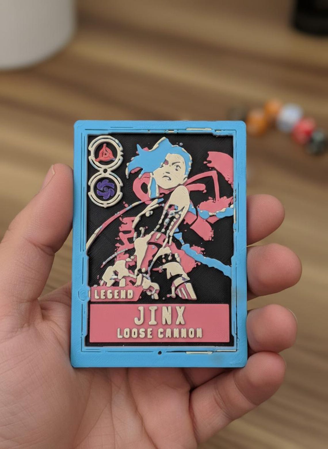 Riftbound Cards - 3D Printed Legend Proxy Display Cards - Deck Box ...