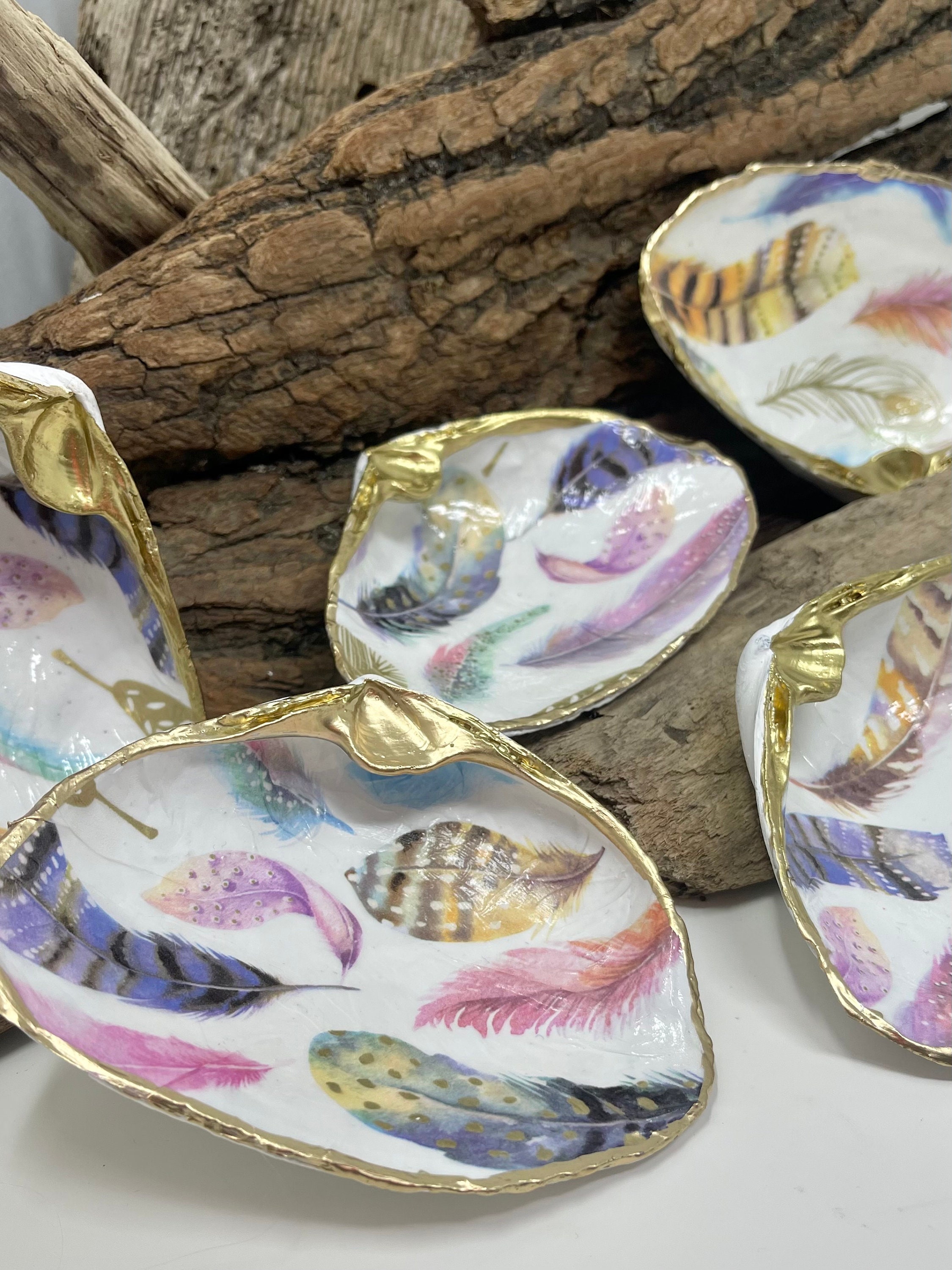 Decoupaged Shells - Etsy